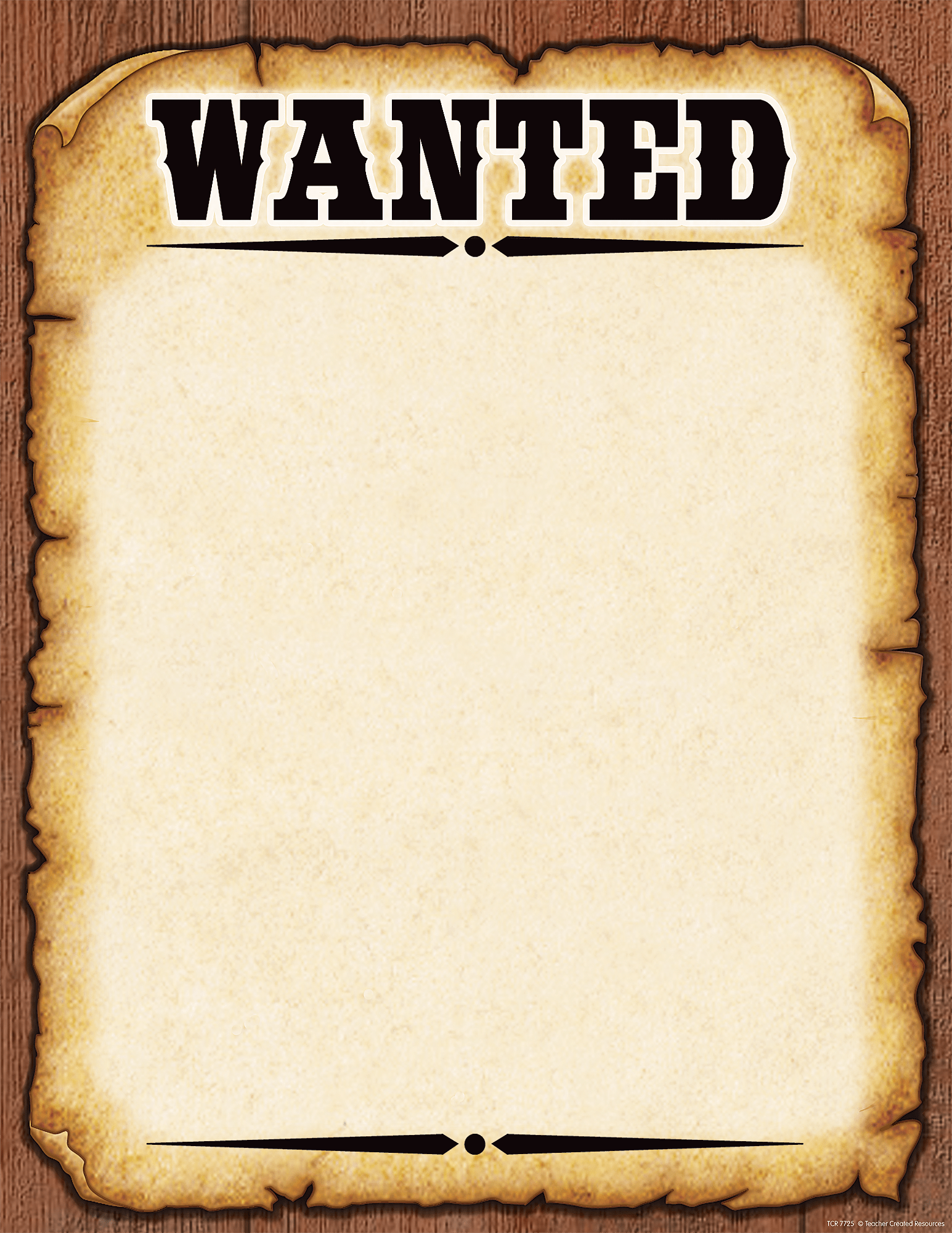 Wanted Poster Printable Printable Word Searches