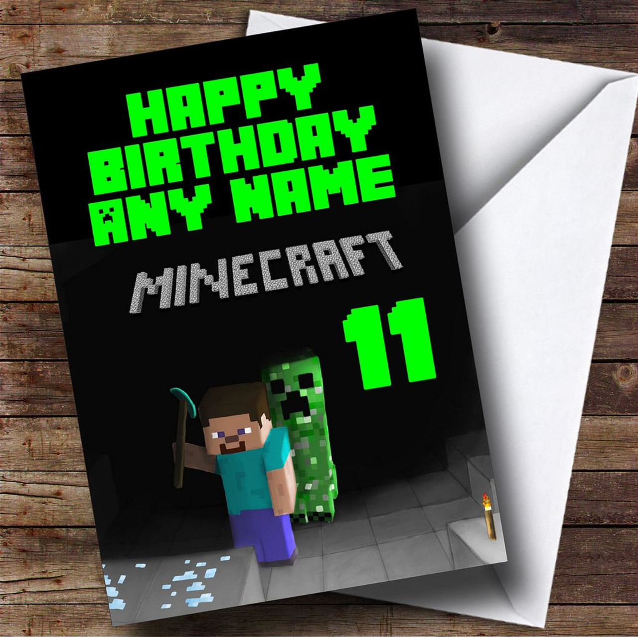 Minecraft Birthday Card Printable Printable Word Searches