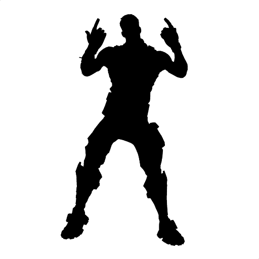 Review Of Fortnite Dance Silhouette Printable Referen