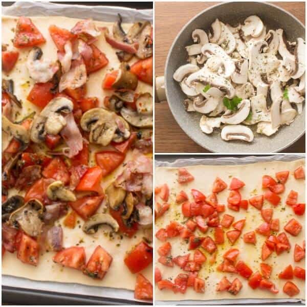 Cheesy Sautéed Mushroom Pancetta Pizza An Italian In My Kitchen