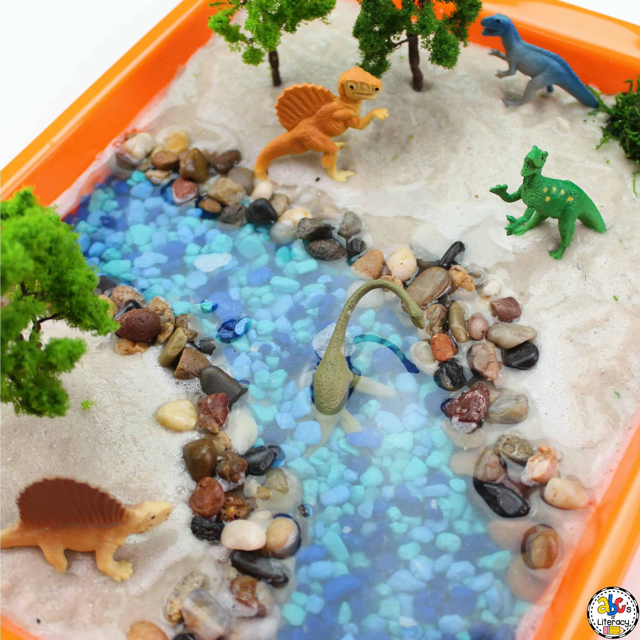 Dinosaur Sensory Bin Toys And Games Learning And School Pe