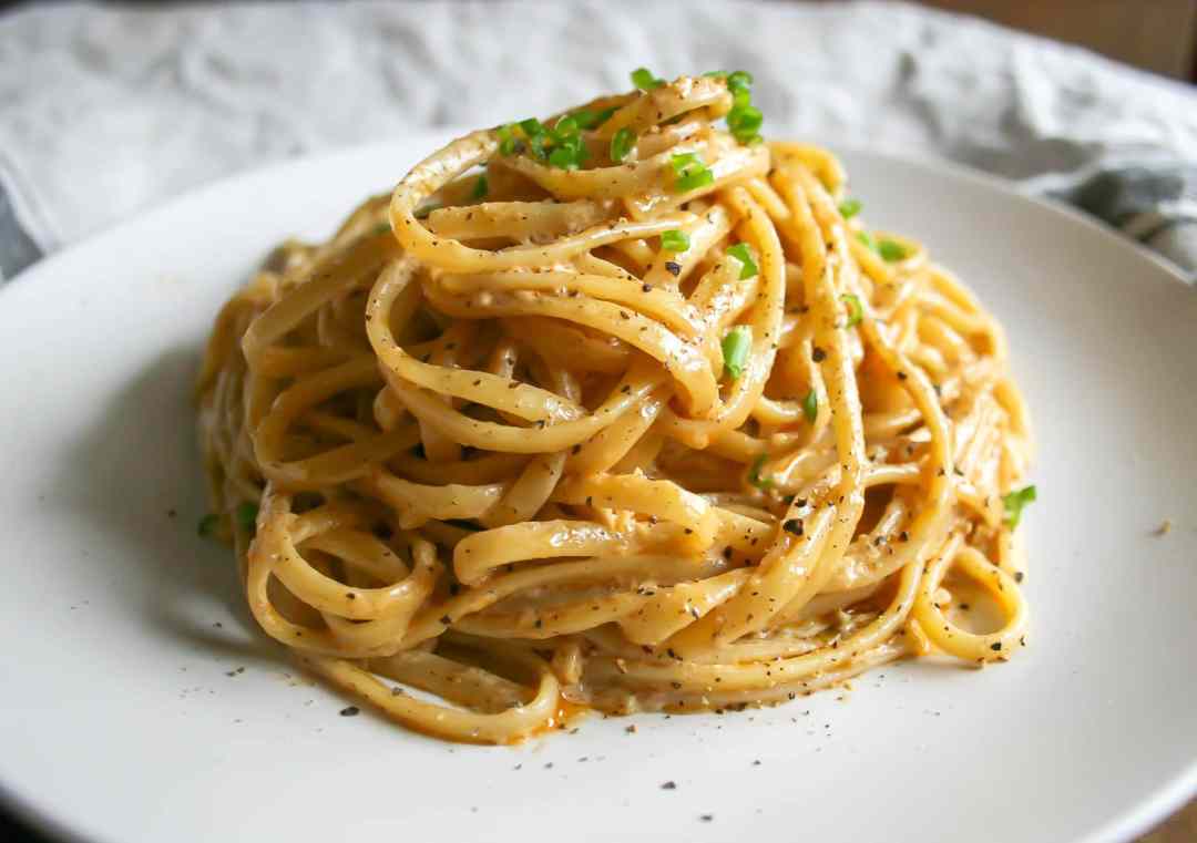 Creamy Cajun Linguine A Small Batch Recipe For Two A Flavor Journal