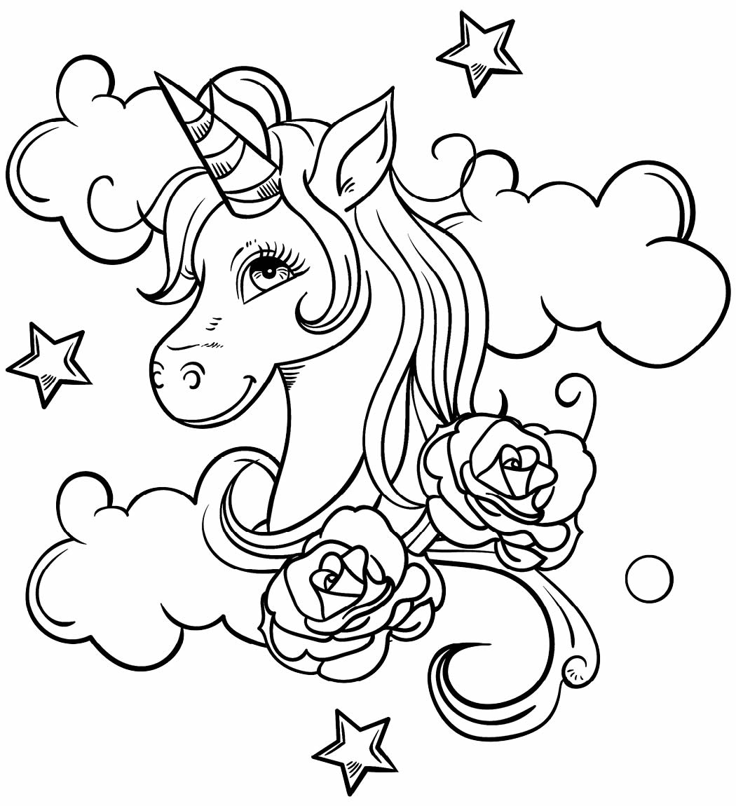 Desenhos Para Colorir Unicórnio Pdf Desenhos Para Colorir Ariel