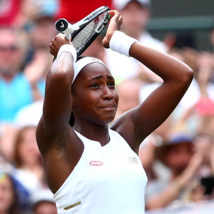 Coco Gauff Tennis Wimbledon 2021 Coco Gauff Reaches 4th Round Meets