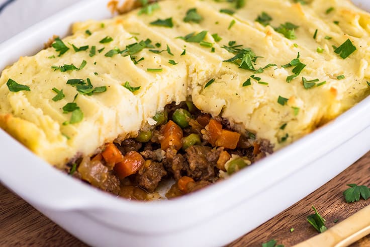 Easy Shepherds Pie With Ground Beef Dinner For Two Baking Mischief