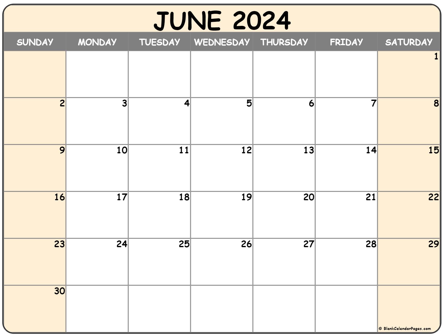 12 Printable Calendars June 2022 Calendar References Blank November