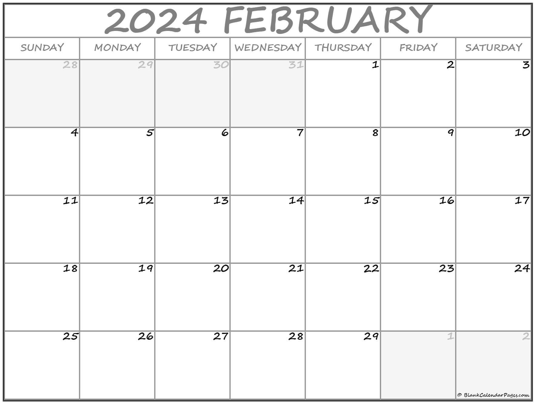 February 2023 Calendar Free Printable Get Calendar 2023 Update