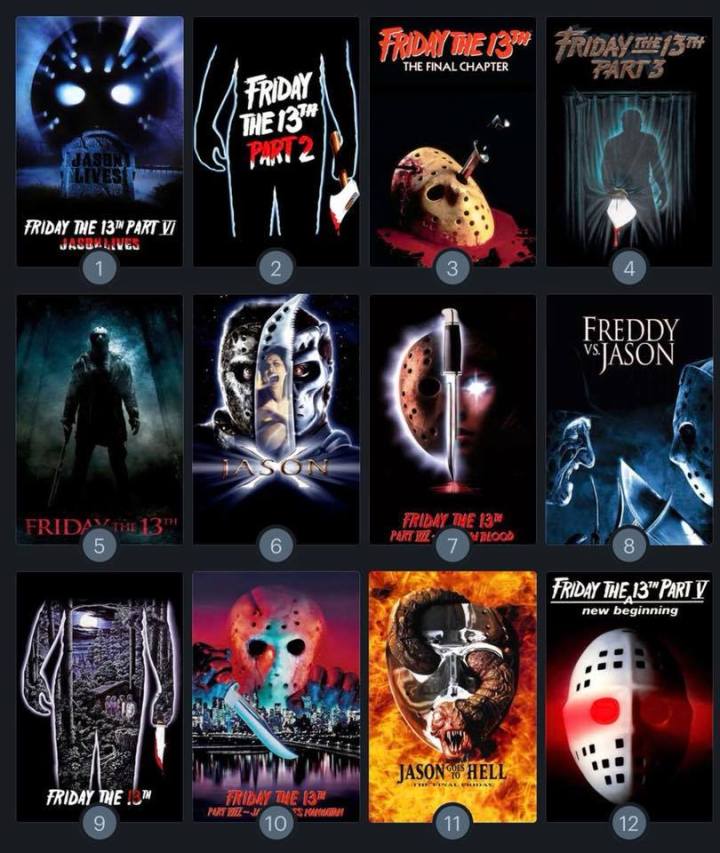 Reranking All 12 Films In The Friday The 13th Franchise Bloody