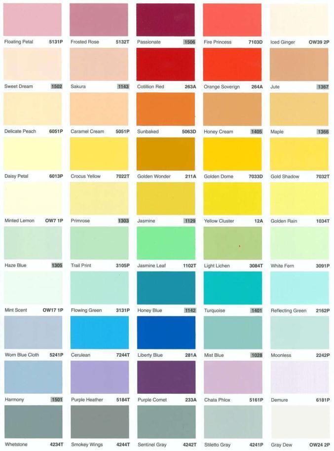 48 Inspirasi Terpopuler Nippon Paint Color Chart