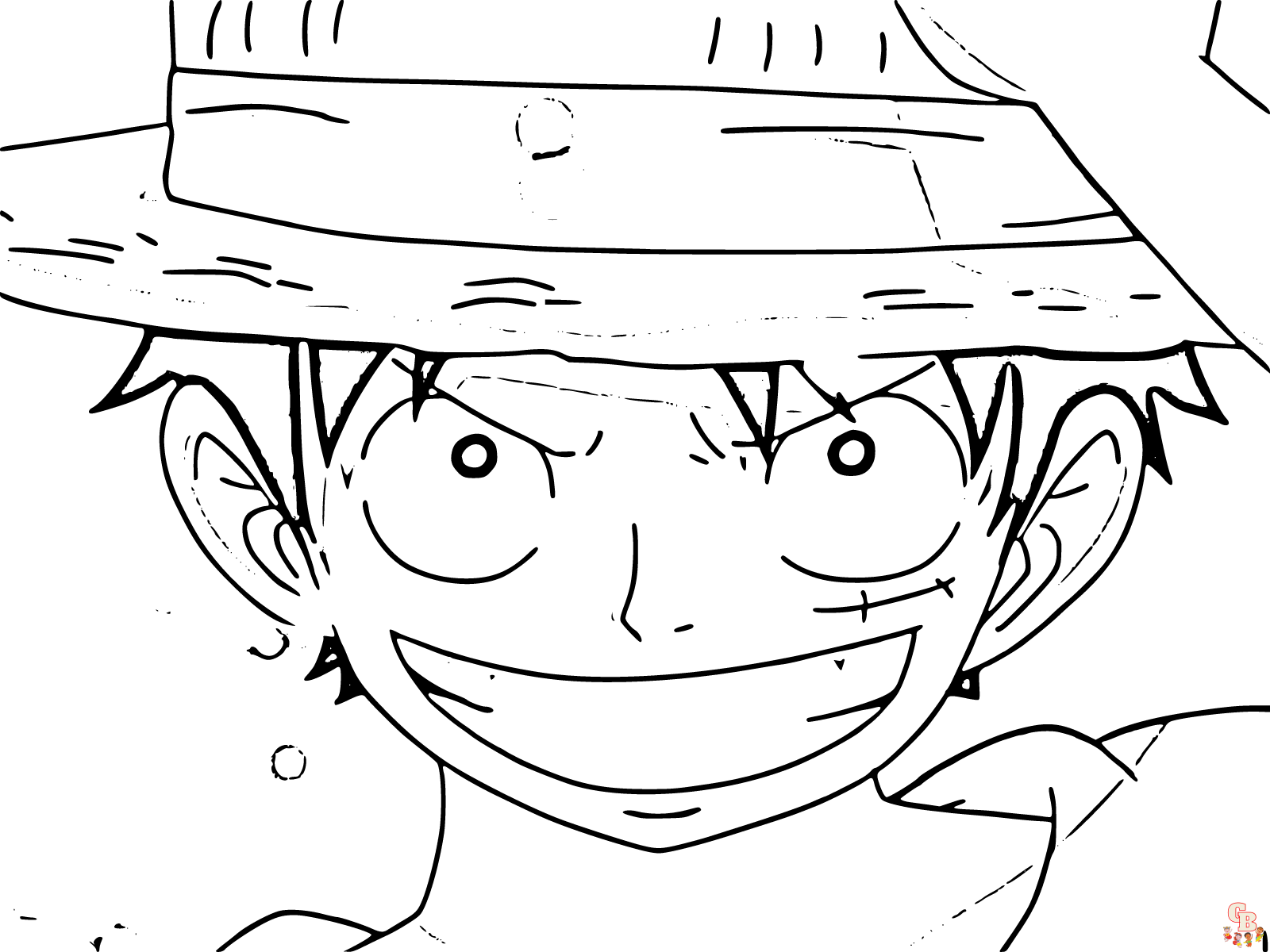 Dibujos De One Piece 004 Dibujos Y Juegos Para Pintar Y Colorear