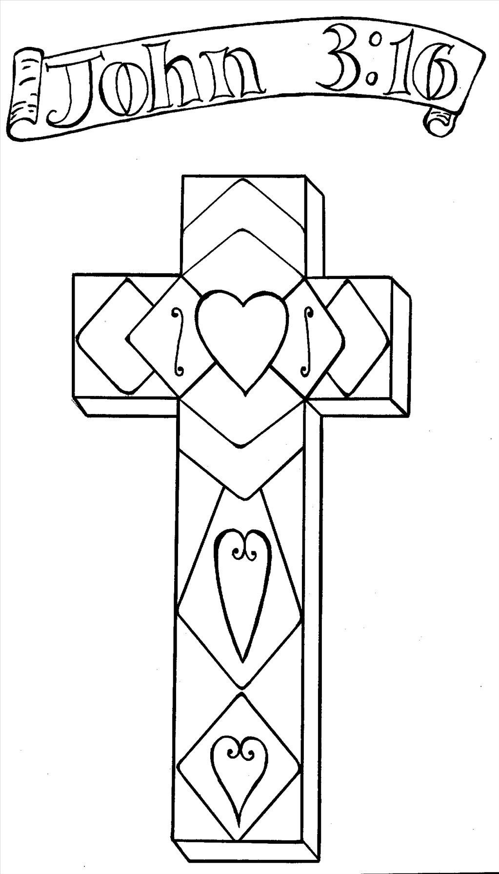 Cross Printable Coloring Pages