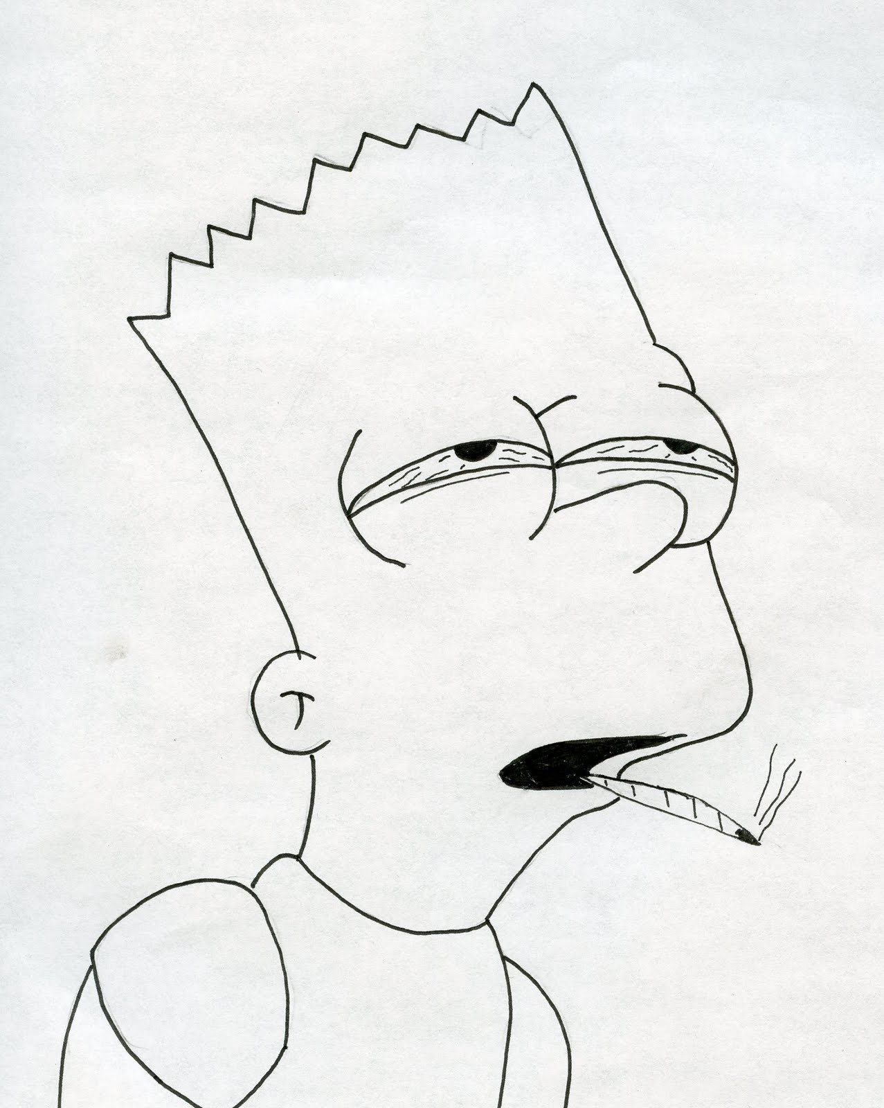 Bart Simpson How To Draw Easy Warehouse Of Ideas