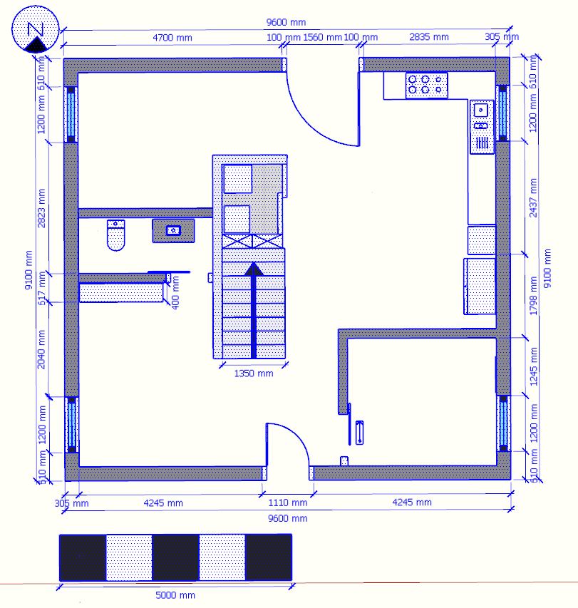 How To Draw A House Floor Plan In Sketchup Plansmanage