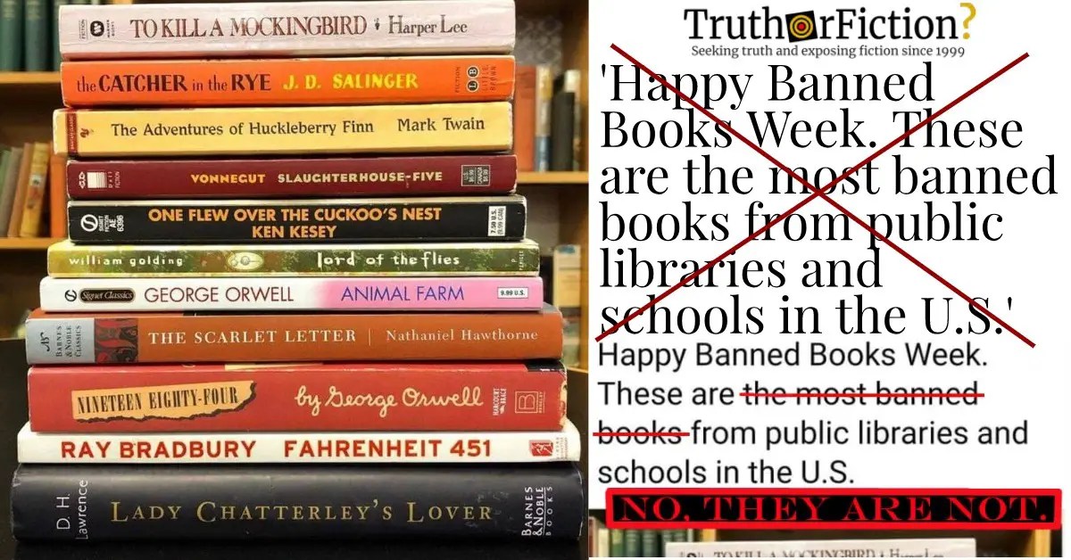 Banned Books Week 2022 List