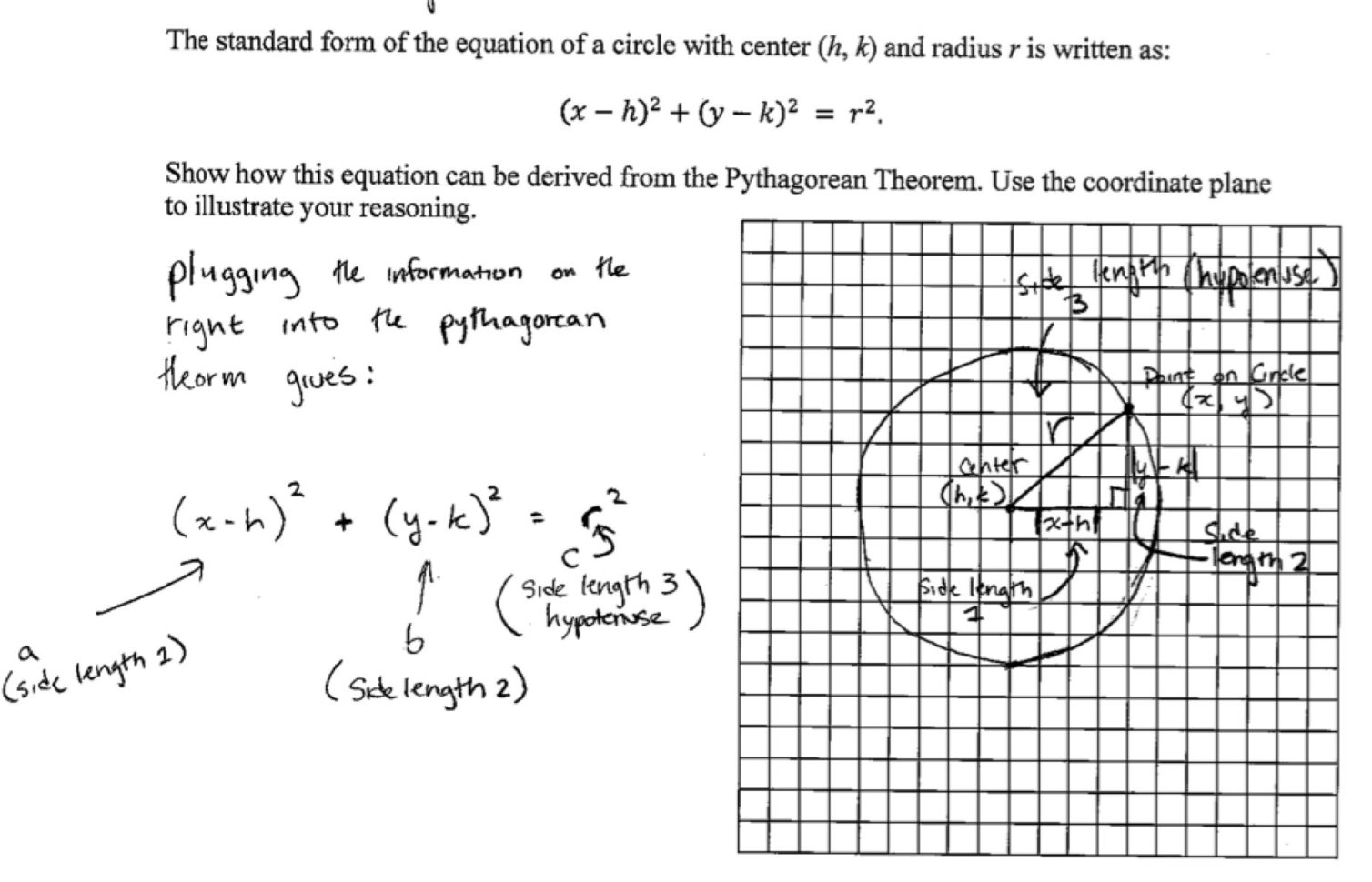 Equation Of Circle Worksheet Printable And Enjoyable Learning