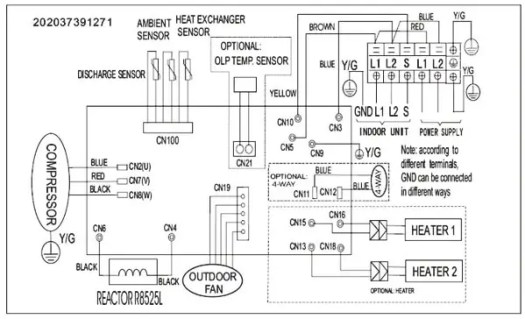 Mitsubishi Ductless Wiring Diagram