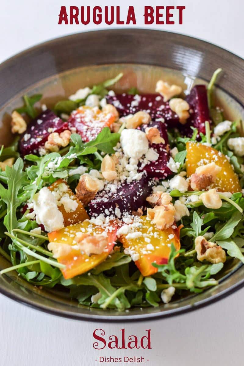 Arugula Beet Salad Colorful And Delicious Dishes Delish