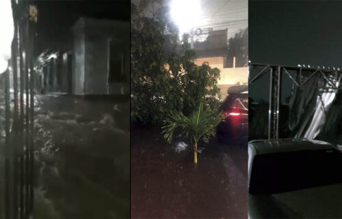 Fuertes Lluvias Causan Estragos En Santa Ana