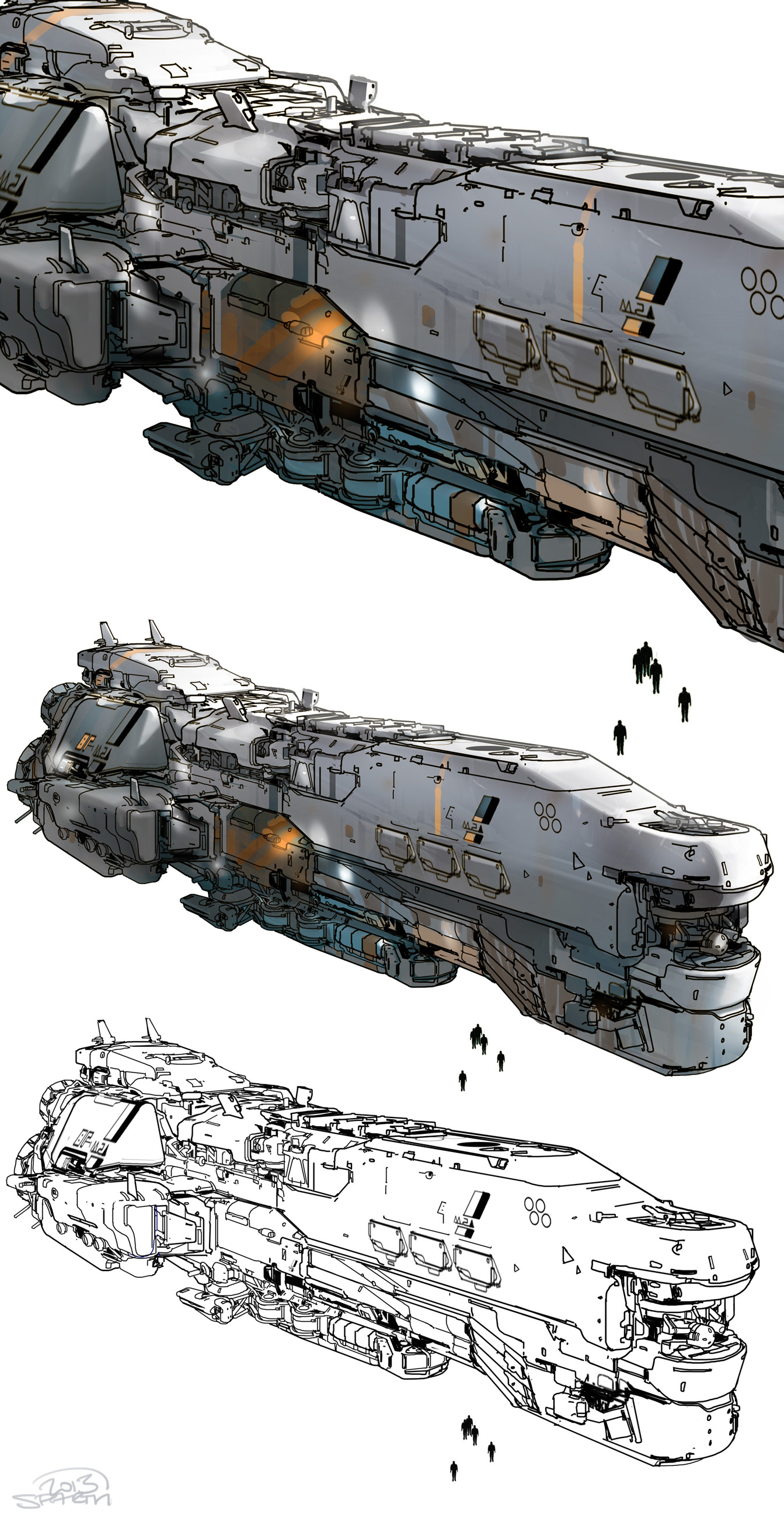 Halo 5 Concept Art By Sparth 18 Escape The Level