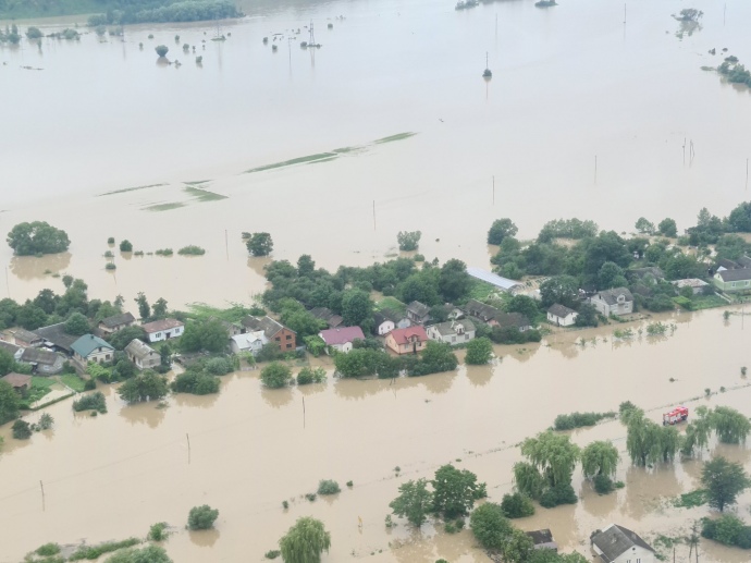 Largest Flood In 50 Years Devastates Western Ukraine Photos Videos