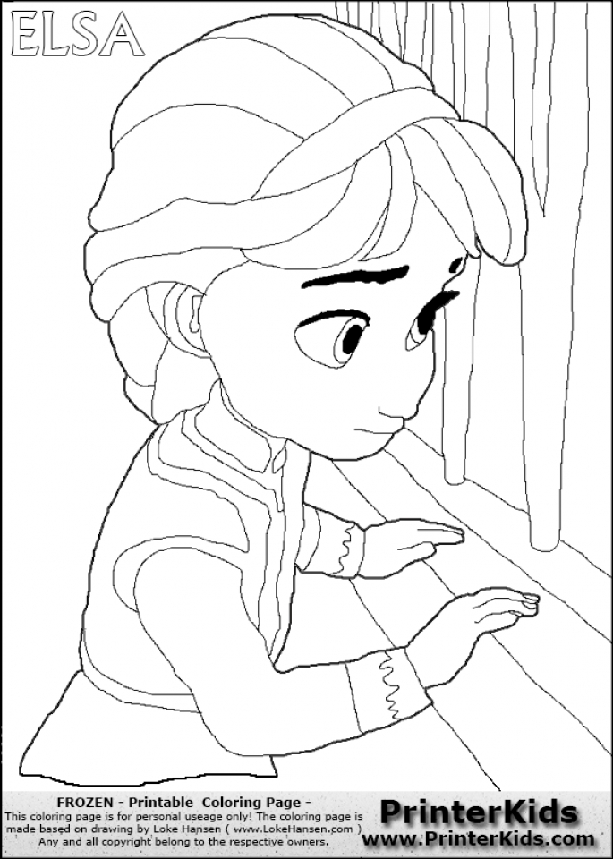 Get This Princess Elsa Coloring Pages 69164