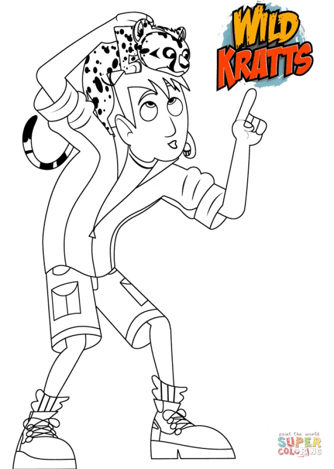 Get This Wild Kratts Coloring Pages Free Y47fh