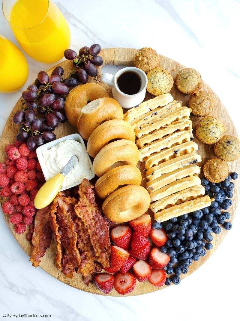 How To Make A Breakfast Charcuterie Board Everyday Shortcuts