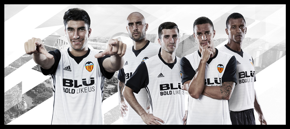 Valencia Cf 201718 Adidas Home Kit Football Fashionorg