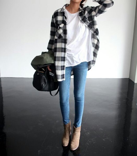 15 Best Outfit Ideas How To Wear Flannel Shirt For Women