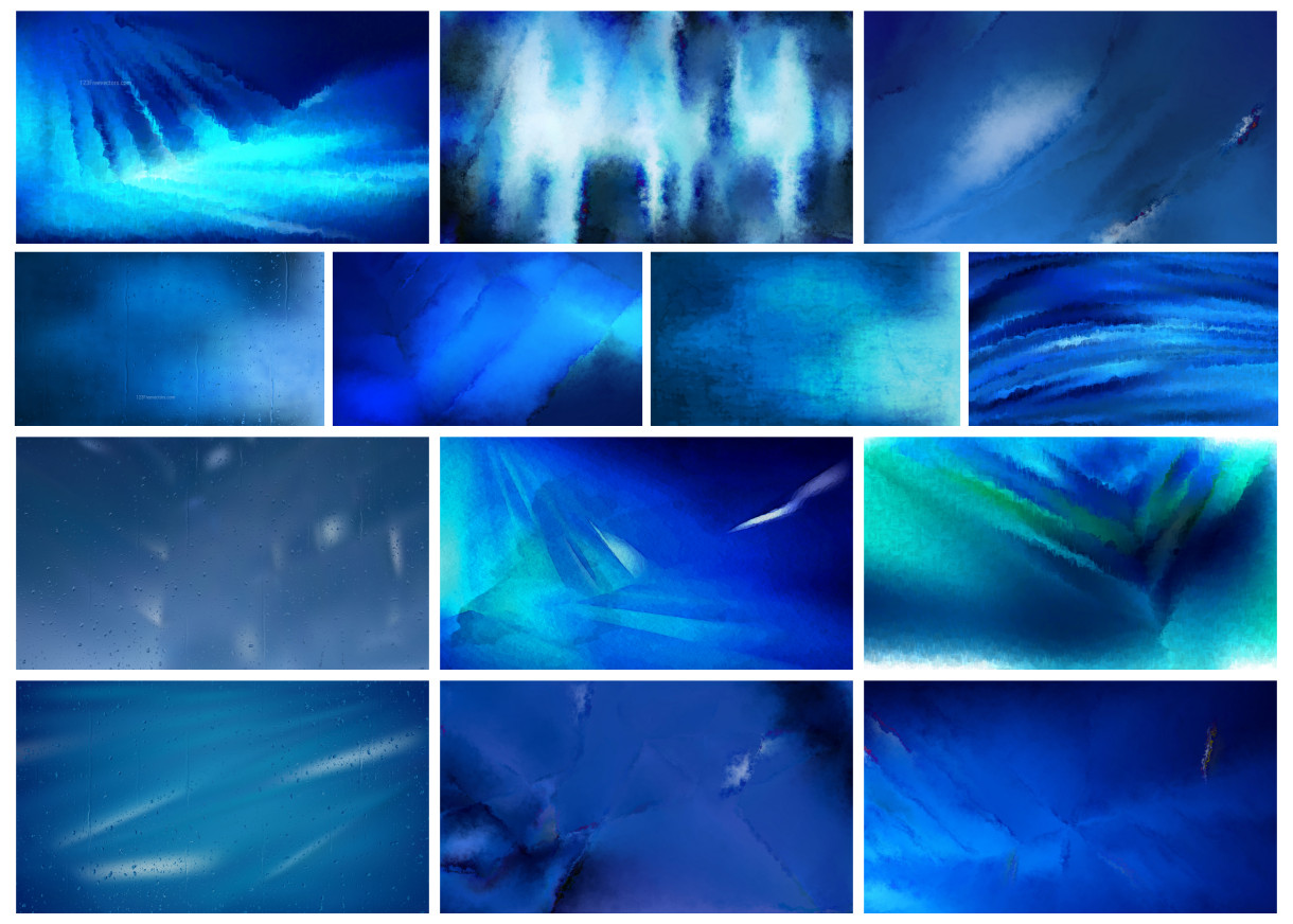 10 Creative Dark Blue Watercolor Background Designs For Download