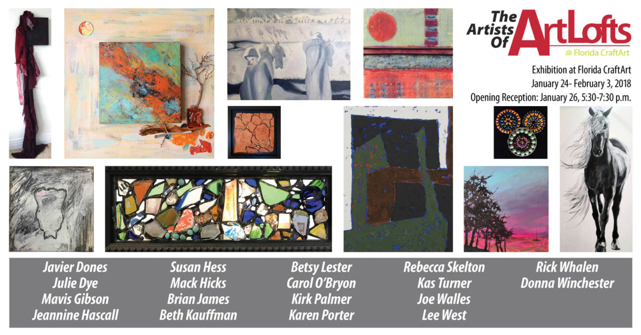 The Artists Of Artlofts In Florida Craftart Gallery Florida Craftart