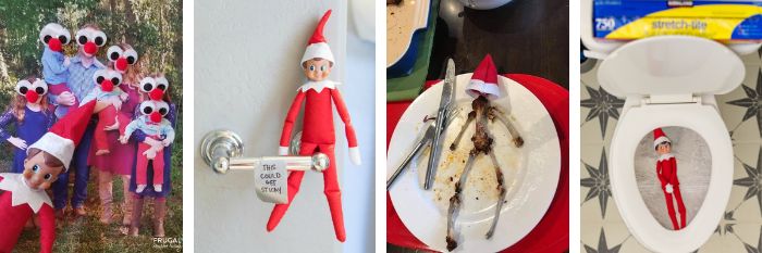 Replicate These 25 Easy Elf On The Shelf Prank Ideas