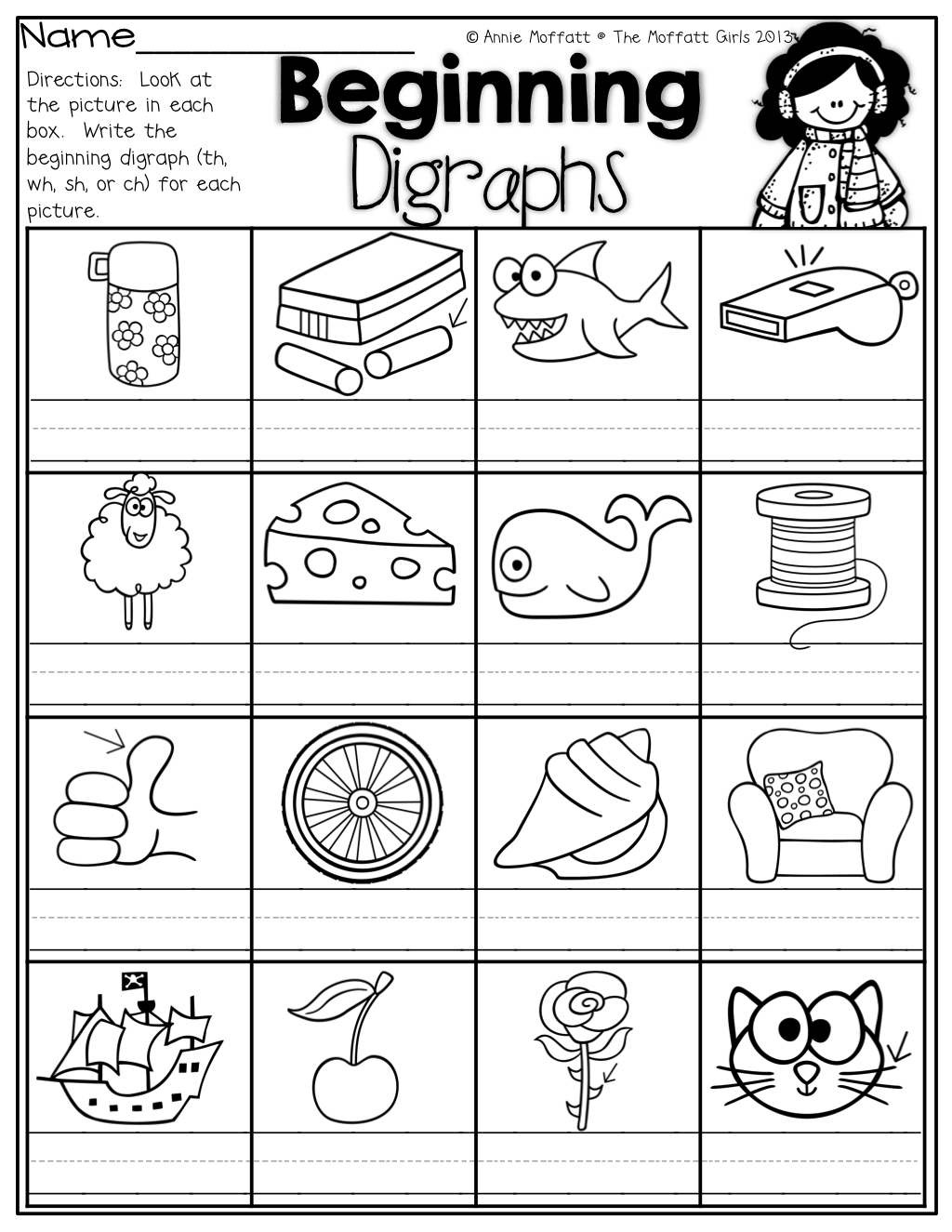 Digraph Th Worksheets Printable Word Searches