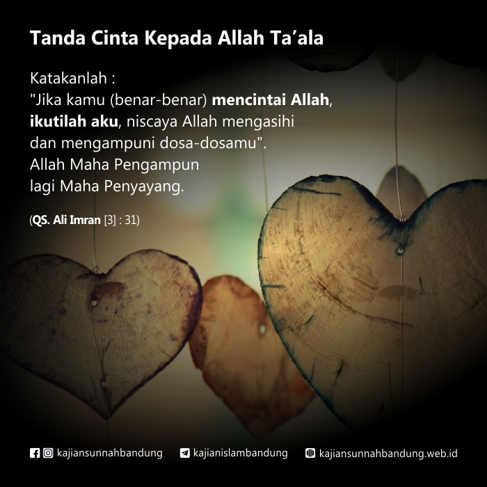 Hadist Tentang Cinta Kepada Allah Ilmu