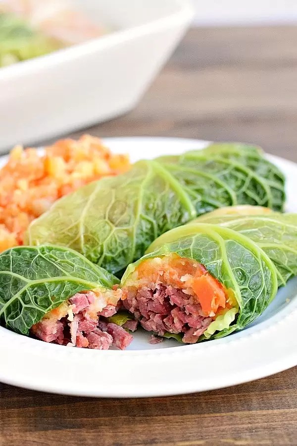 Corned Beef Cabbage Rolls Home Made Interest