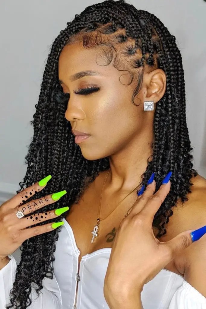 20 Short Knotless Braids Styles Fashion Style