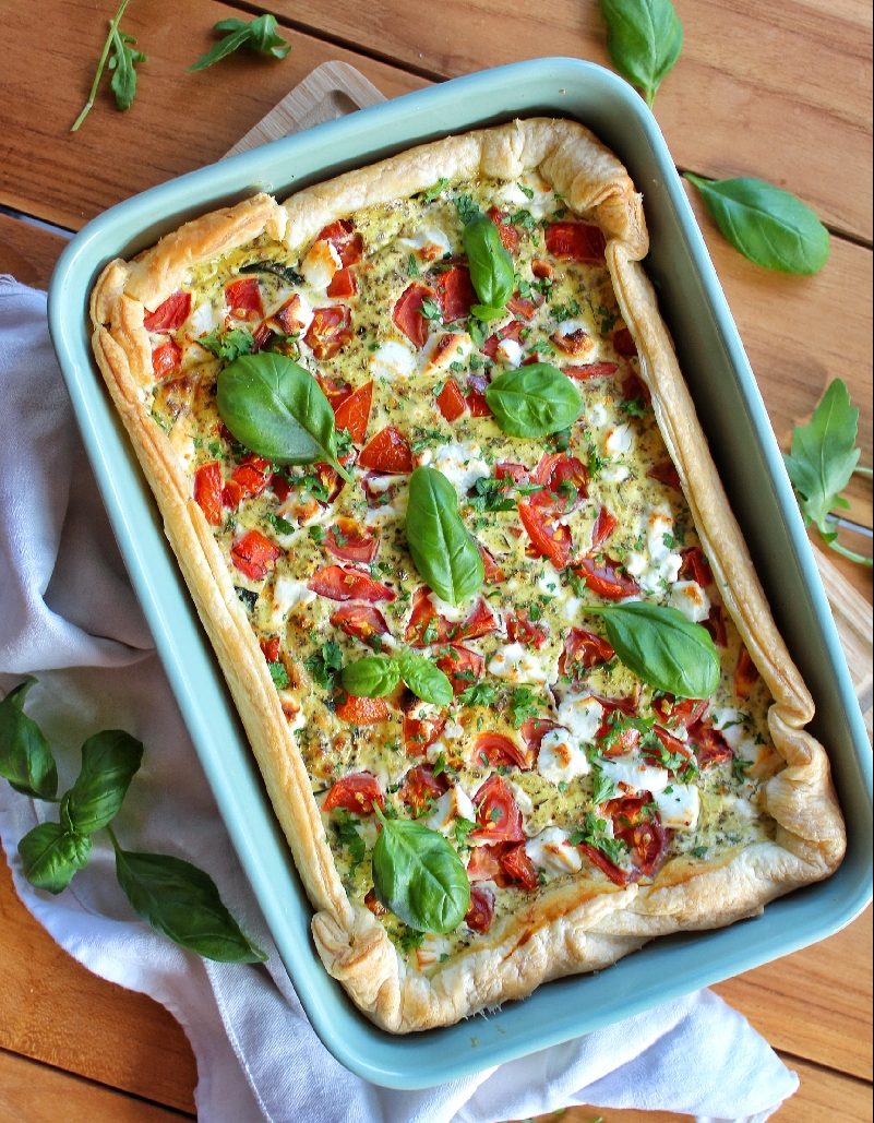 Quiche Met Spinazie En Tomaat Gluten En Lactosevrij Healthyfoodie