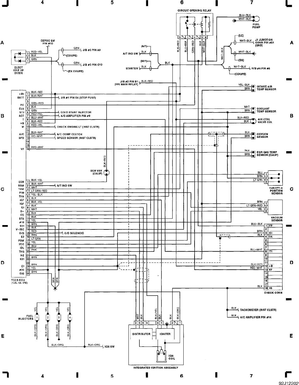 Toyota Wiring Diagrams Ecu Pinout Porn Sex Picture