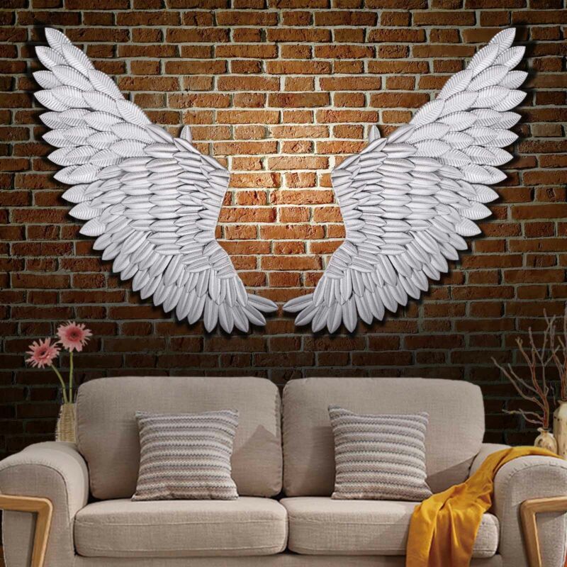 Decoration With Angel Wings