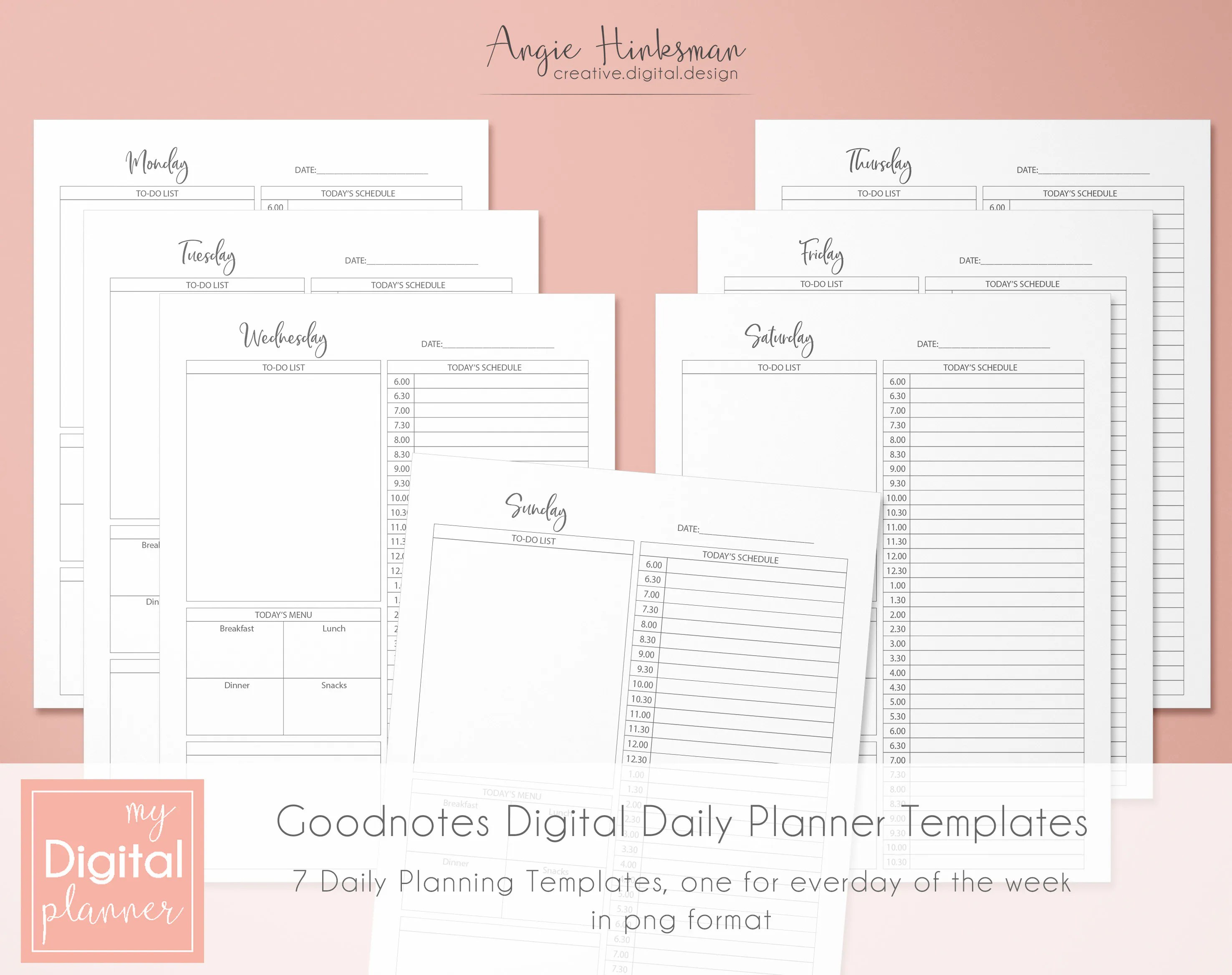 Goodnotes Planning Templates