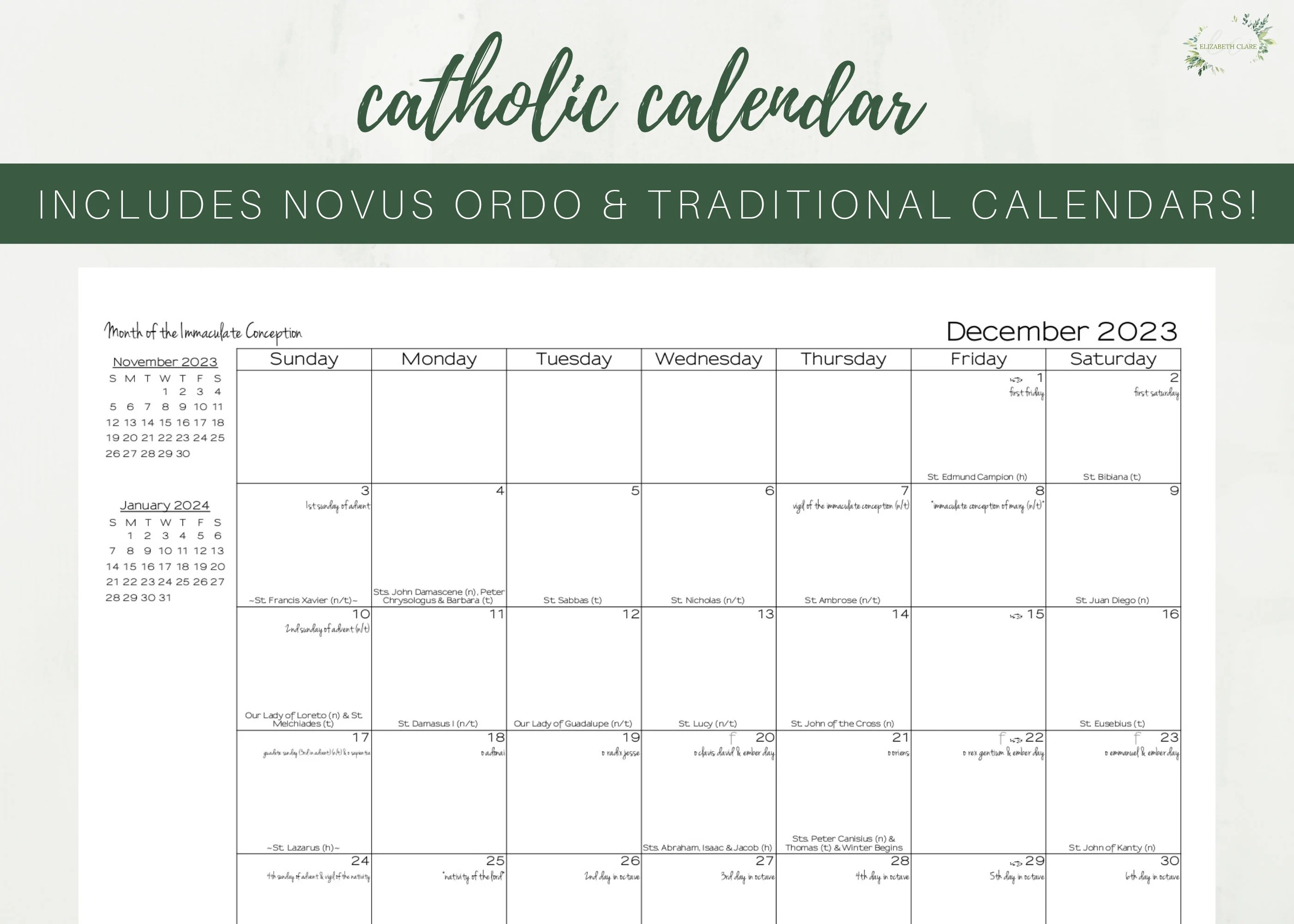 Catholic Calendar May 2023 Printable Word Searches