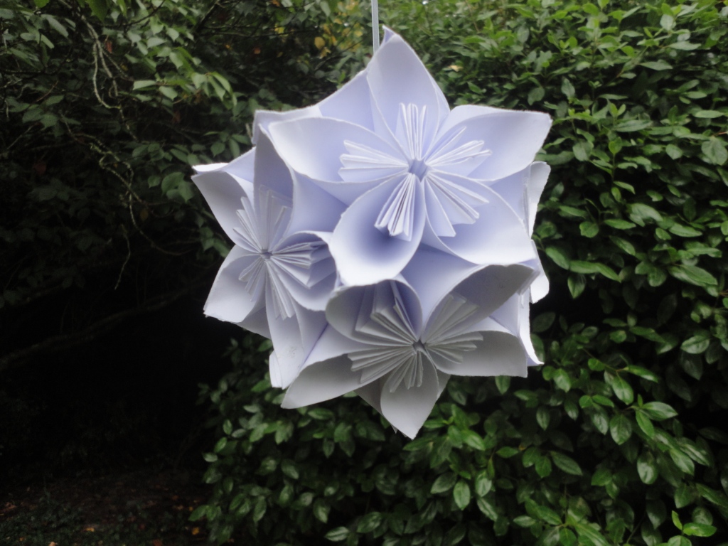 Kusudama Cherry Blossom Origami