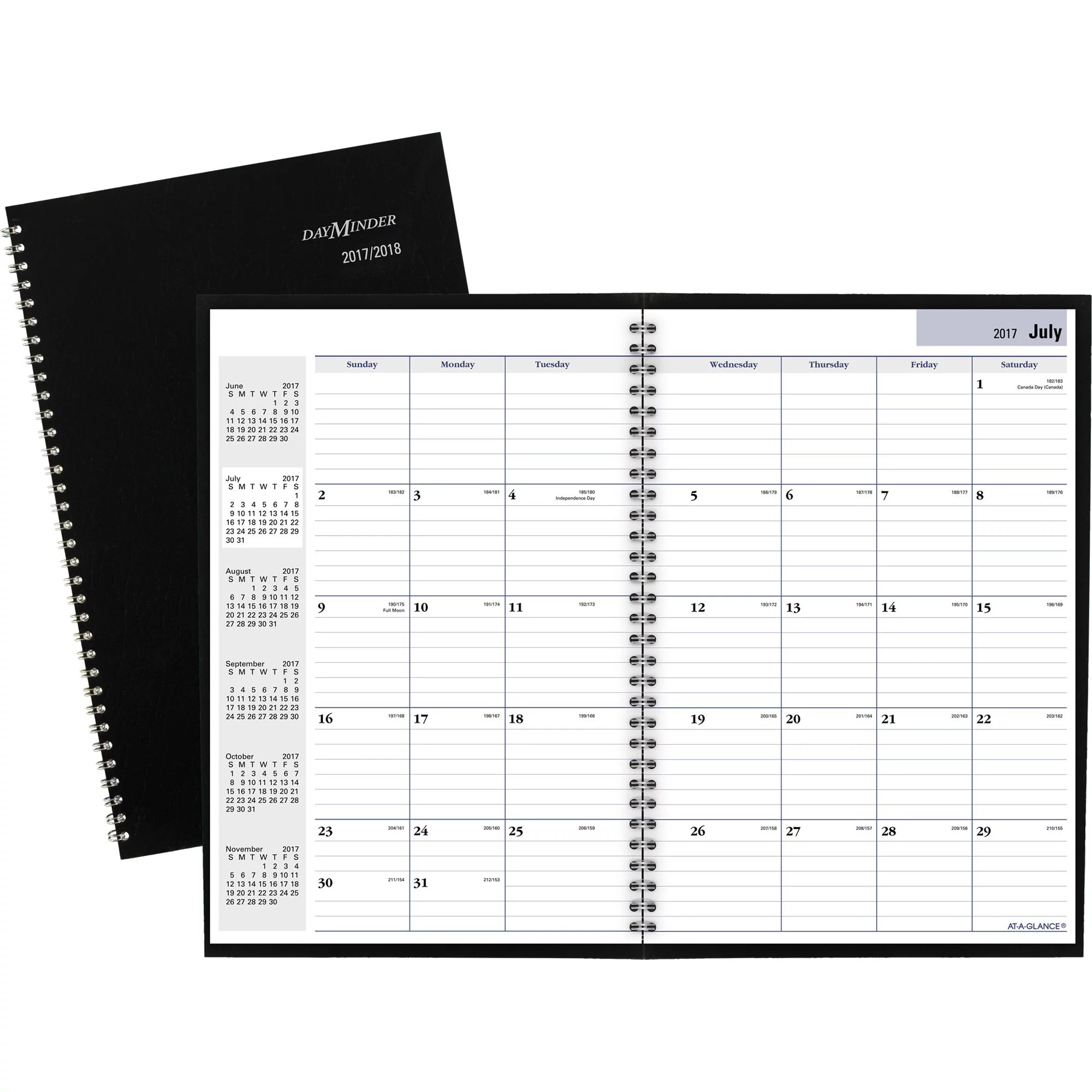 At A Glance Monthly Calendar