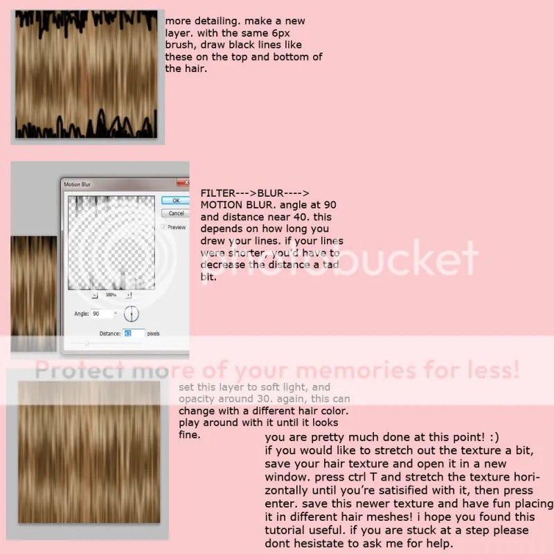 Imvu Hair Texture Tutorial