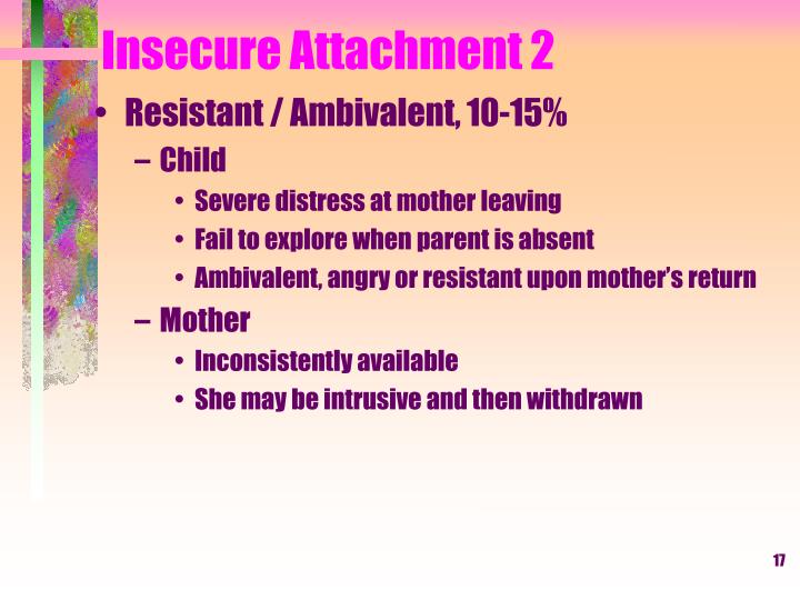 Definition Of Insecure Attachment Definition Klw