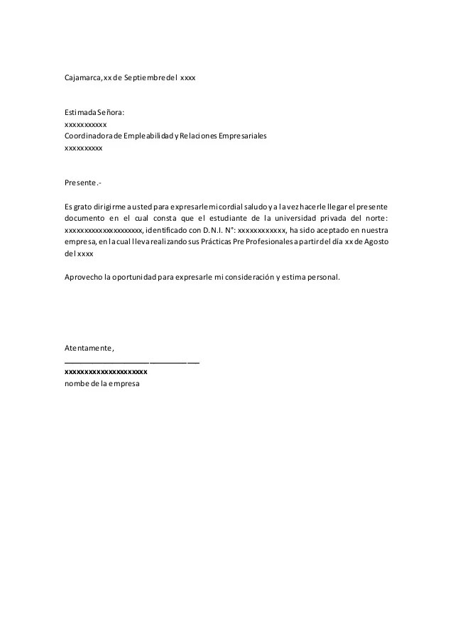 Modelo De Carta De Aceptación De Propuesta Discutiendo Modelos