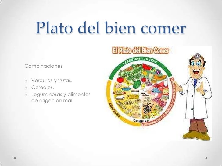 5 Ejemplos Del Plato Del Buen Comer Varios Ejemplos