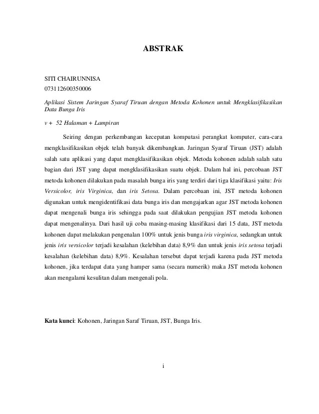 18 Apa Itu Abstrak Dalam Jurnal Riset