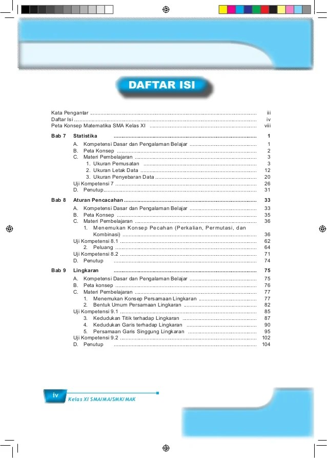 Materi Mtk Kelas 11 Semester 2