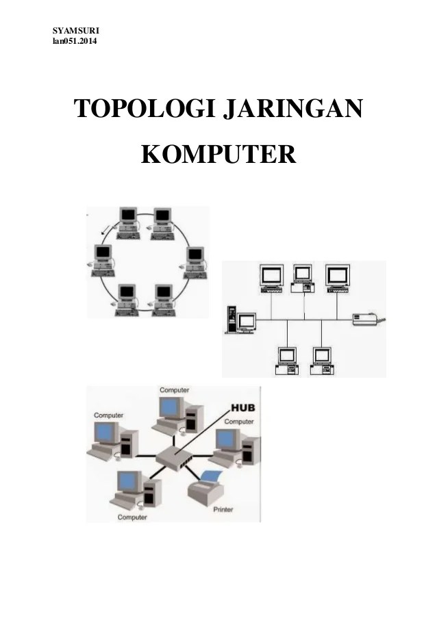 Berikut Ini Jenis Topologi Jaringan Komputer Kecuali Udin Blog